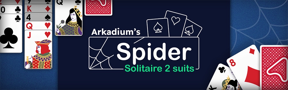 Spiele Spider Solitaire 2 Suits kostenlos auf Arkadium