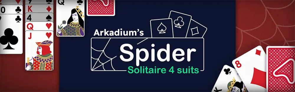 Spider Solitaire (4 Suits) | Play for Free on Arkadium