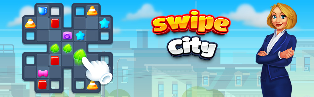 Swipe City Swipe Puzzle Game: Play Instantly—No Downloads